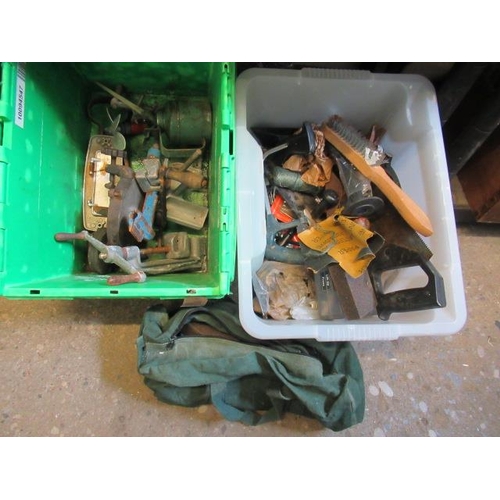 TWO BOXES OF TOOLS