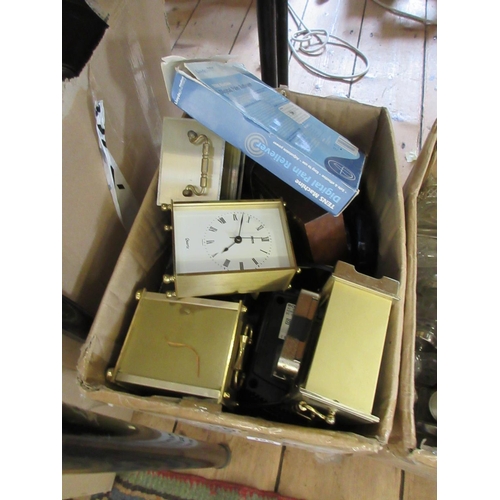 BOX OF CLOCKS
