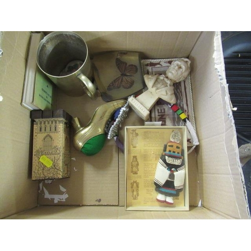 BOX OF MISCELLANEOUS ITEMS