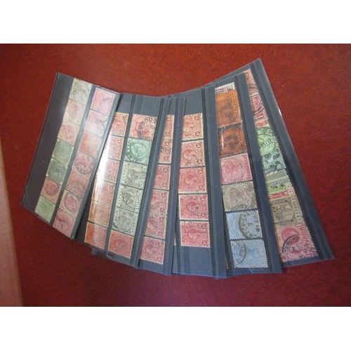 VICTORIAN STOCK CARDS OF STAMPS