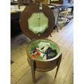 CIRCULAR SEWING/WORK BOX
