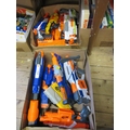 TWO BOXES OF NERF GUNS