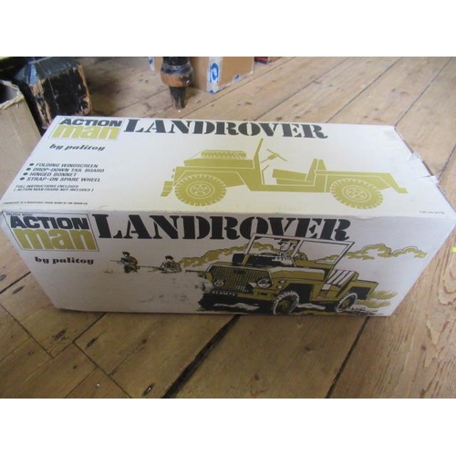 BOX ACTION MAN LANDROVER