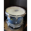 VINTAGE DEL REY SNARE DRUM AND ANOTHER DRUM