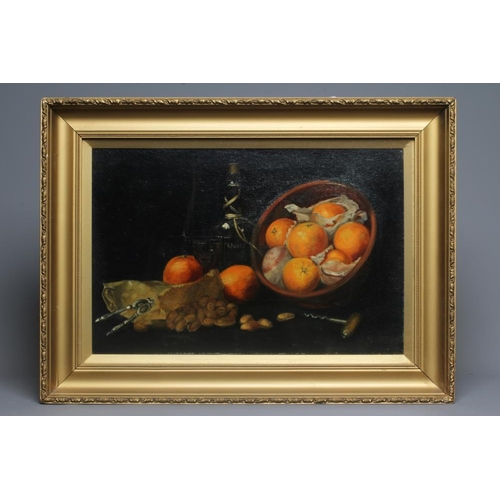 FOLLOWER OF WILLIAM JOSEPH MCCLOSKEY (1859-1941) Still Life of Oranges ...