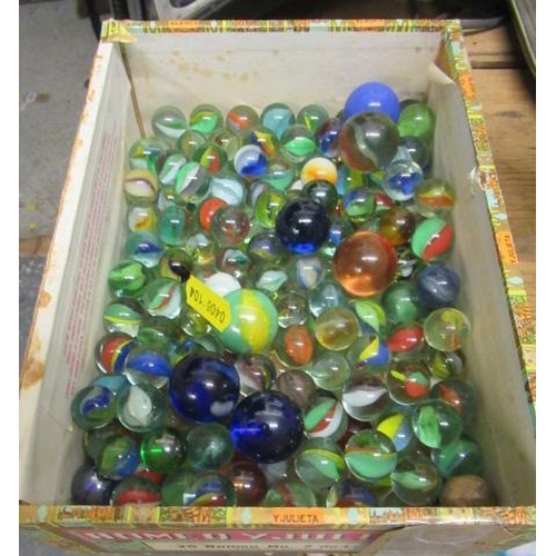 BOX OF MARBLES