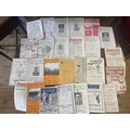 VINTAGE 1940S AND 50S SCOTTISH FOOTBALL PROGRAMMES