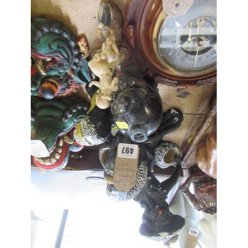 VINTAGE CHALKWARE FIGURES