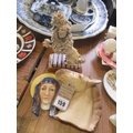 VIENNA HORSE WITH CZECH MARY PLAQUE AND BASIL MATTHEWS POODLE 'NICOLE'