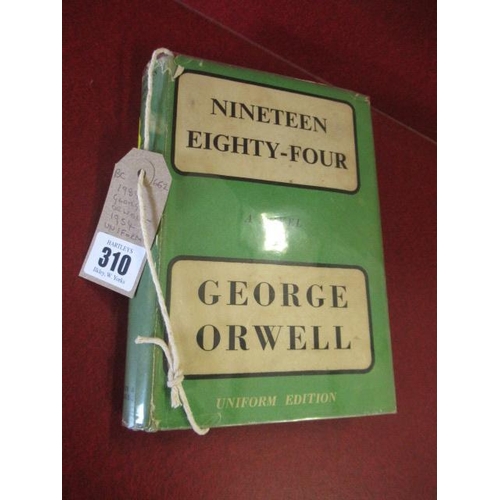 1984 GEORGE ORWELL 1954 UNIFORM EDITION