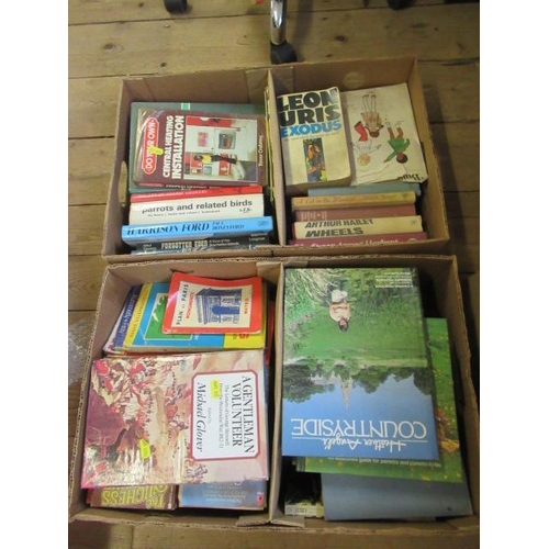 TWO BOXES OF BOOKS