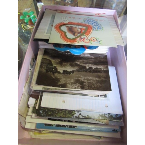 BOX OF POSTCARDS