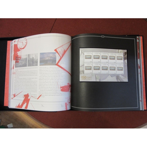 CASED NEW ZEALAND COLLECTION 150 YEARS STAMP ALBUM NO.2667