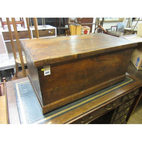 GEORGIAN ELM BLANKET BOX