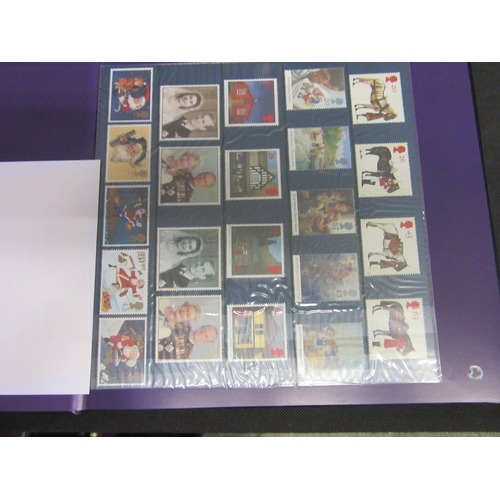 FOUR ROYAL MAIL SPECIAL STAMP ALBUMS 1998-2000