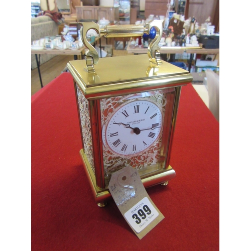 TAYLOR AND BLIGH CARRIAGE CLOCK