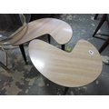 PAIR OF AMOEBA TABLES