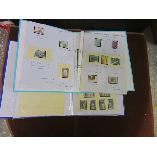 TWO ALBUMS OF IRISH STAMPS 1963 - 83
