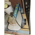 SMALL LATHE AND STAND WITH A BENCH FRET SAW