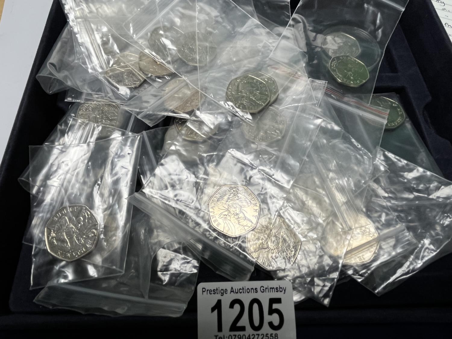 28 X COLLECTABLE 50P COINS