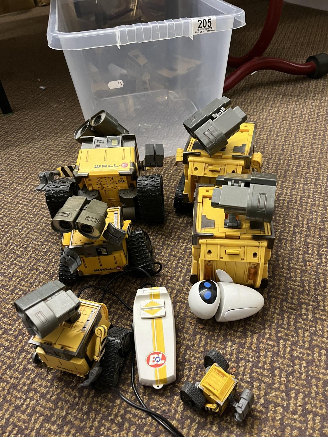 5 WALL-EE ROBOT TOYS