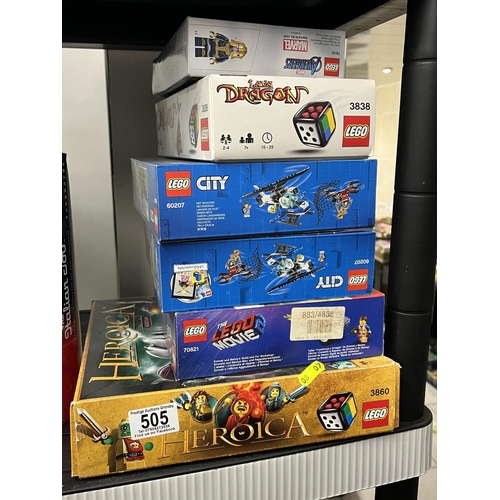 6 X LEGO BOX SETS ALL SEALED
