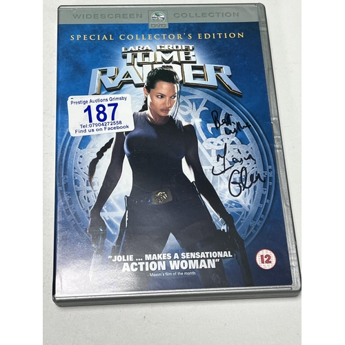 TOMB RAIDER DVD SIGNED