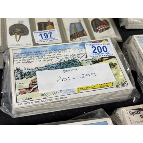 POMA QSL CB RADIO CARDS NUMBERS 201-299