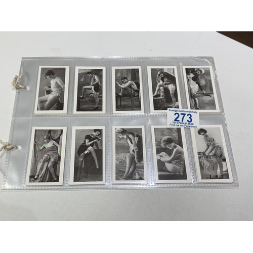 CARELESS MOMENTS RISQUE COLLECTORS CARDS ADULT CONTENT