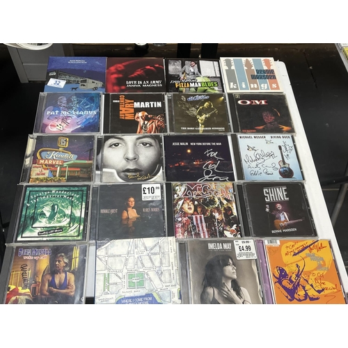 APPROX 20 CD'S FROM A COLLECTORS COLLECTION OF WHICH MANY WERE ...