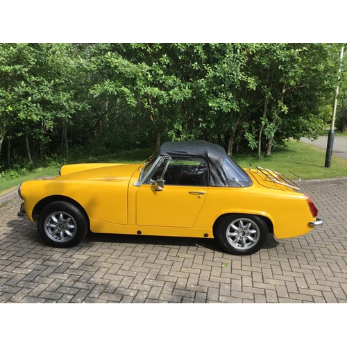 HMN506M Inca Yellow MG Midget 1500 First Registered 1980 Approx 95,000 ...