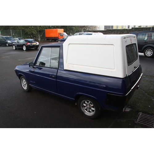 MMN425R Reliant Fox custom van 848cc First Registered 14.03.1984 Approx ...
