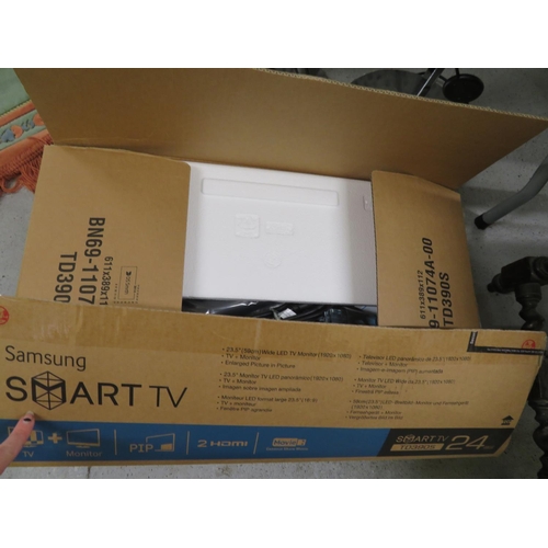 Samsung Smart TV in box