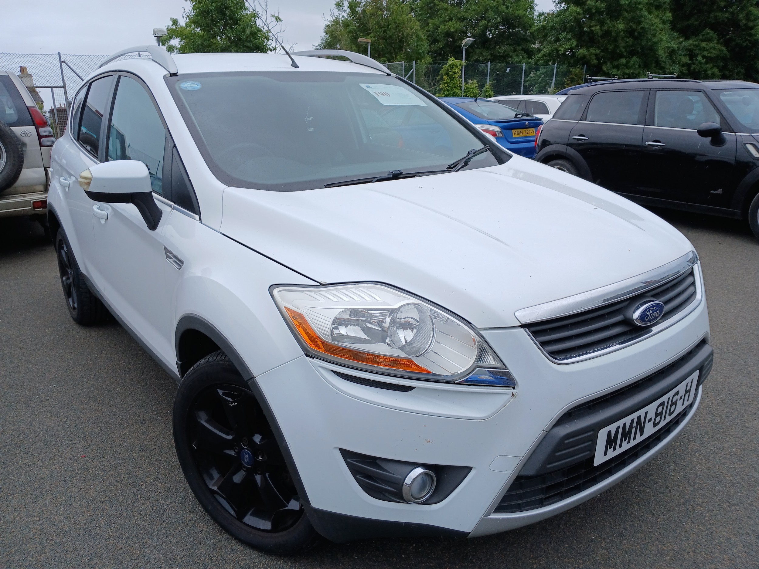 MMN816H White Ford Kuga Zetec TDCI 1997cc First Registered 30.03.2010 ...
