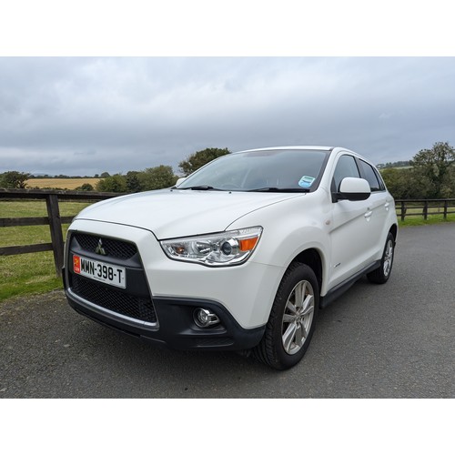 MMN398T White Mitsubishi ASX 1798cc First Registered 02.04.2012 Approx ...