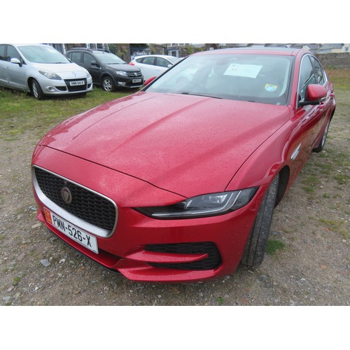 PMN526X Red Jaguar Xe Saloon 2.0 D200 S 4dr First Registered 18.12.2020 ...