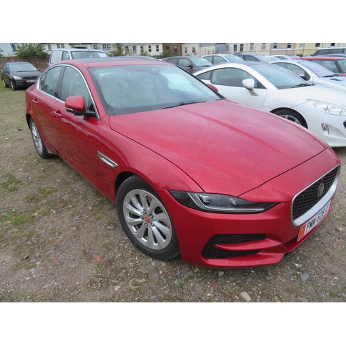 PMN526X Red Jaguar Xe Saloon 2.0 D200 S 4dr First Registered 18.12.2020 ...