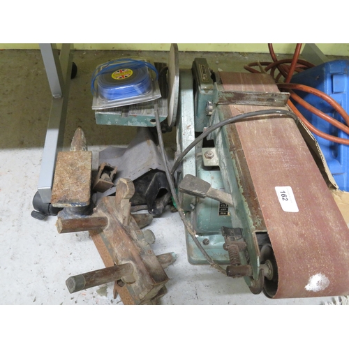 Belt sander, small anvil etc