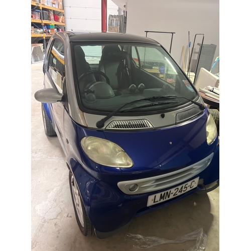 LMN245C Blue Smart Passion 599cc First Registered 25.06.2002 Approx ...