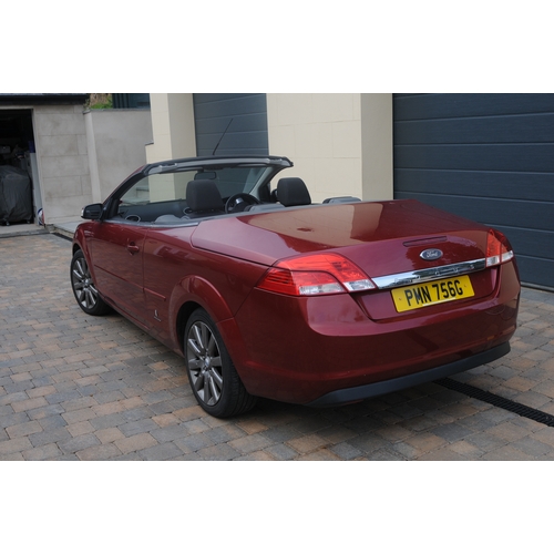 PMN756G Red Ford Focus CC-2 hardtop convertible 1999cc First Registered ...