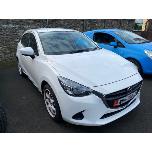 NMN754J White Mazda 2 1496cc First Registered 04.02.2016 Approx 31,930 ...