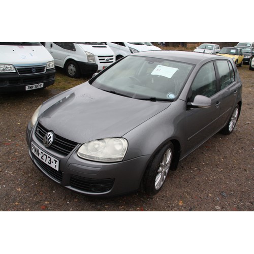 PMN273T Grey Volkswagen Golf GTI TDI 1968cc Frist Registered 26.03.2007 ...