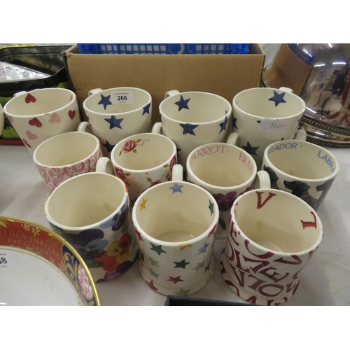 Emma Bridgewater, eleven mugs