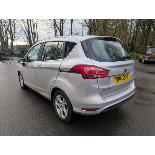 NMN320X Silver Ford B-Max Zetec 1596cc First Registered 19.09.2013 ...