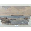 John H Nicholson, Douglas Bay from Port Jack, watercolour, signed, 10 ...