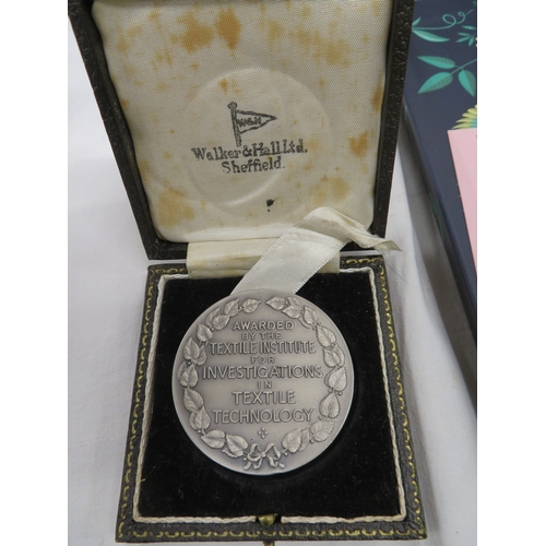 Warner memorial medal 1930, silver, awarded to Robert George Faragher ...