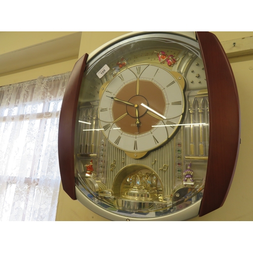 A SEIKO musical automaton wall clock