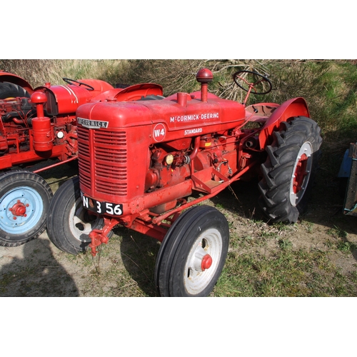 FMN356 Red McCormick Deering W4 Standard Tractor Circa 1940/50s SEE ...