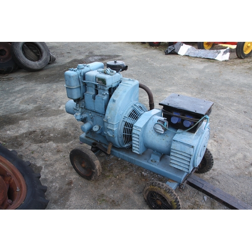 Lister Diesel generator Circa 1960s SEE MORE INFORMATION FOR VIEWING ...