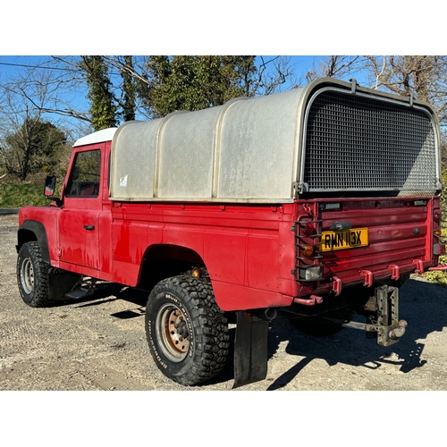 RMN113X Red Land Rover Defender 110 high capacity pickup First ...